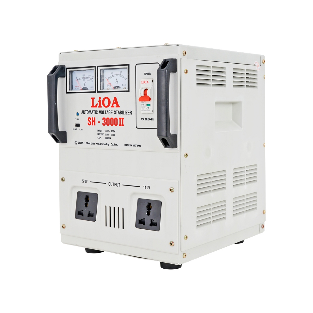 ỔN ÁP LIOA 3KVA - 3KW MÃ SẢN PHẨM SH - 3000 II ĐỜI MỚI NHẤT 2022 - 2023 DÂY ĐỒNG 100% | Shopee ...