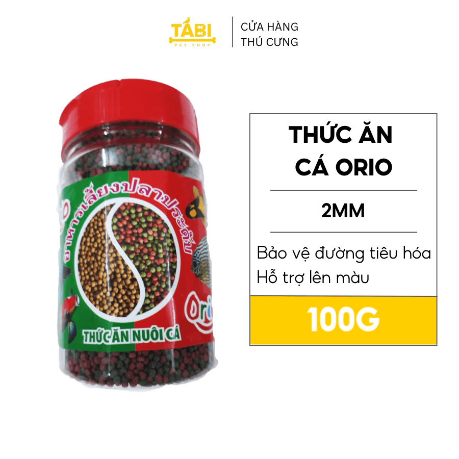 Hũ Thức Ăn Cá Orio 100g - Cám Cá Cảnh Orio [ORIO 100G] | Shopee Việt Nam