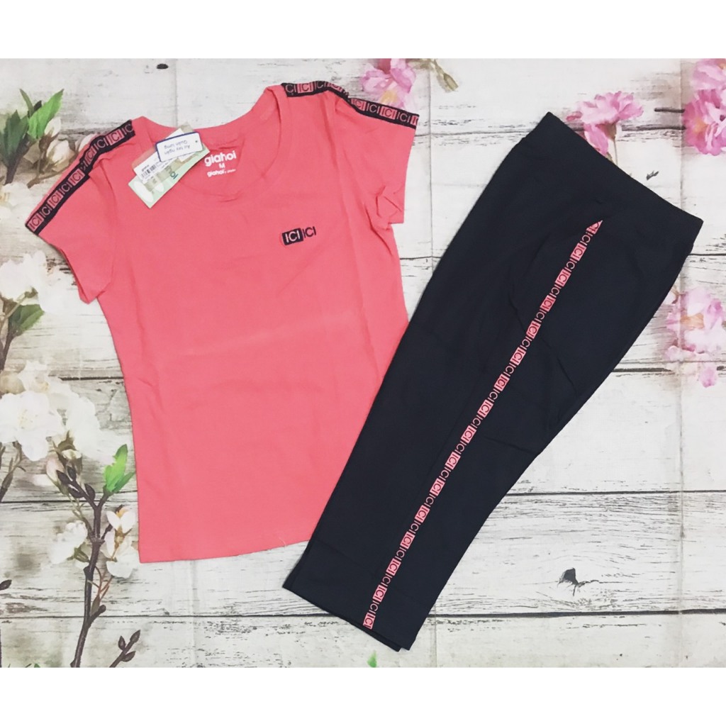 Bộ mặc nhà Gia Hồi TNQL ICI Tương phản 01010111 | Shopee Việt Nam