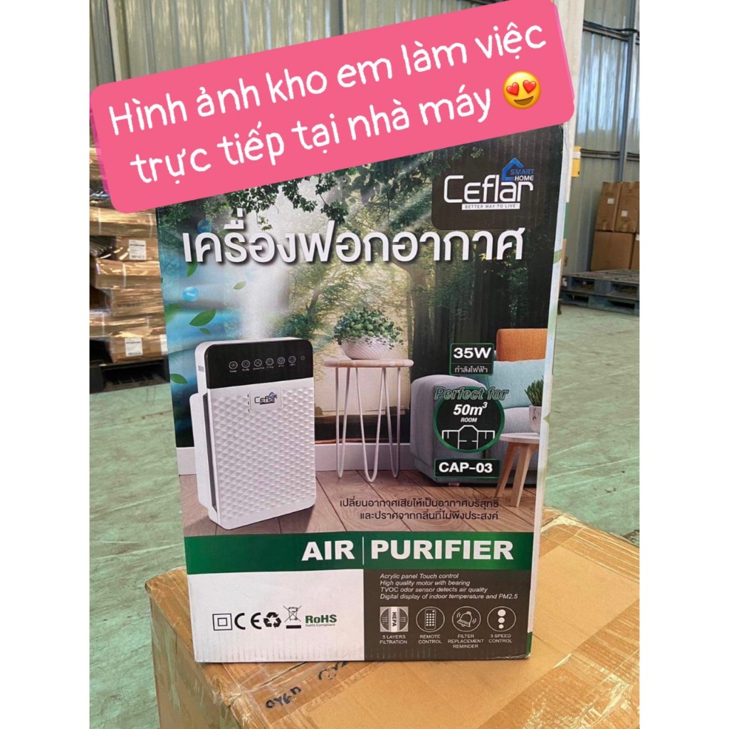 MÁY LỌC KHÔNG KHÍ CEFLAR CAP-03 CHÍNH HÃ.NG THAILAND (Model cao nhất) | Shopee Việt Nam