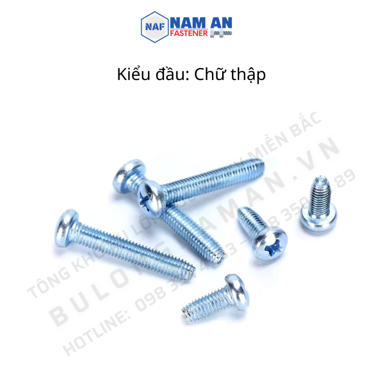 200 con Vít tự ren M4, M5, M6. Vít tự tạo ren M4x10, M5x10, M5x15 ...