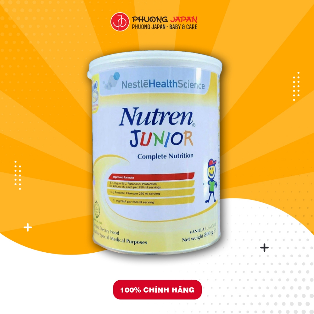 Sữa Nestle Nutren Junior 850g (1-10 tuổi) mẫu mới. | Shopee Việt Nam