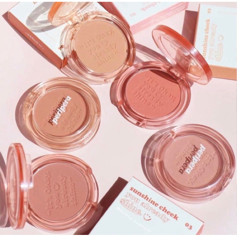 Phấn Má Hồng Peripera Pure Blushed Sunshine Cheek Pastel Lavender Prize ...