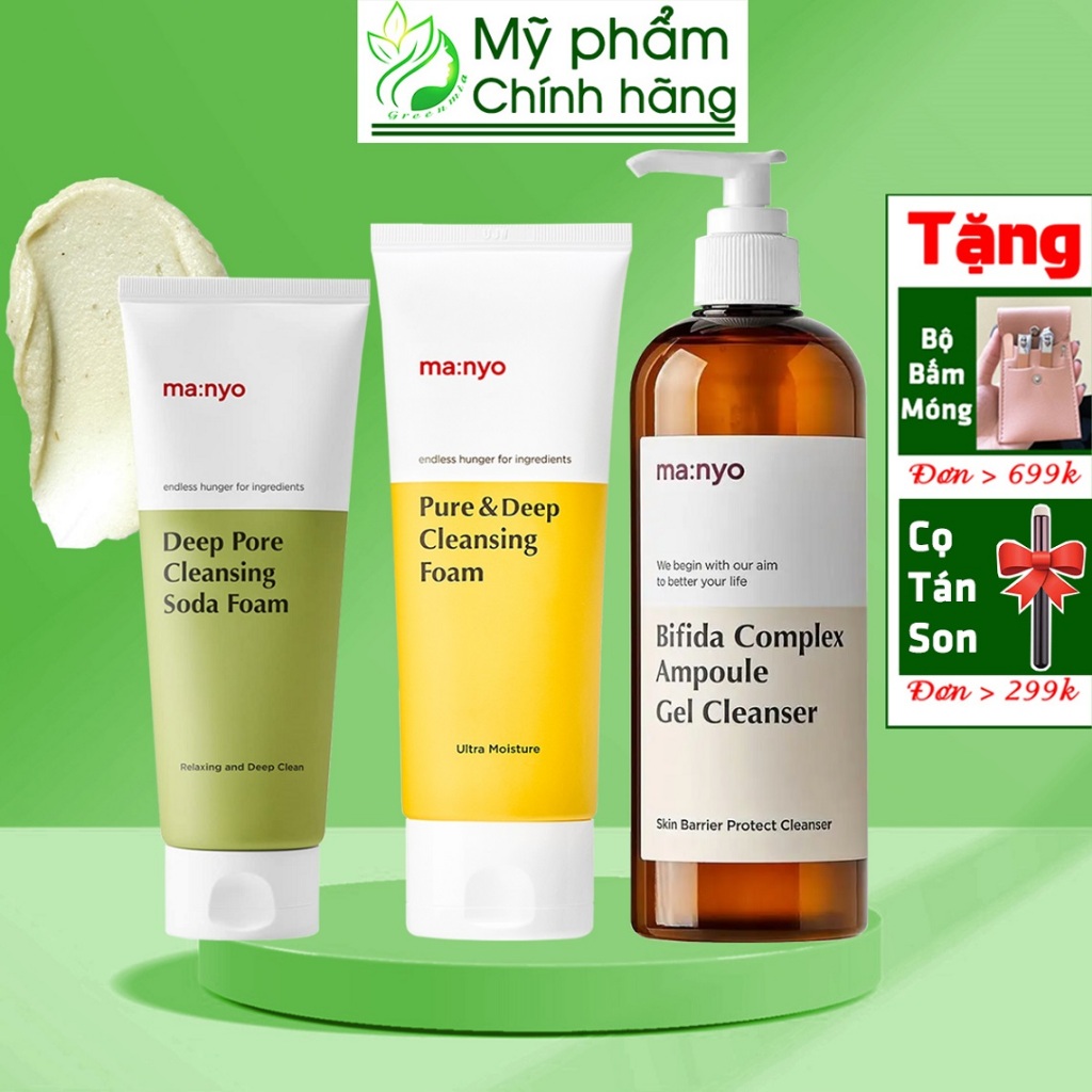 Sữa Rửa Mặt Sạch Sâu Manyo Ma:nyo Pure & Deep Cleansing Foam 100ml ...