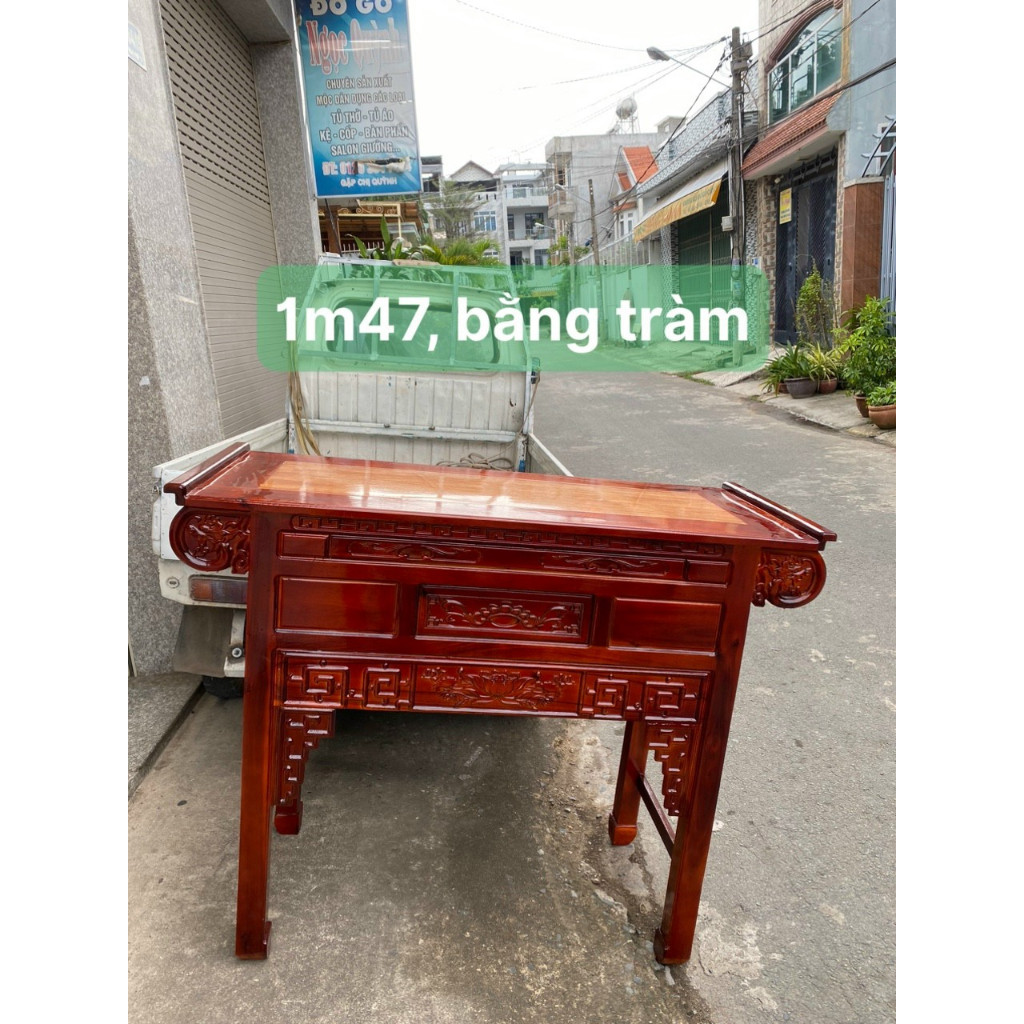 Bàn cúng tràm ngang 1m47 (FREESHIP ) | Shopee Việt Nam