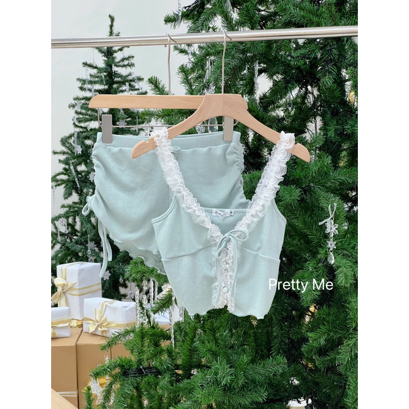 Emma set - set thun cotton 2 dây | Shopee Việt Nam