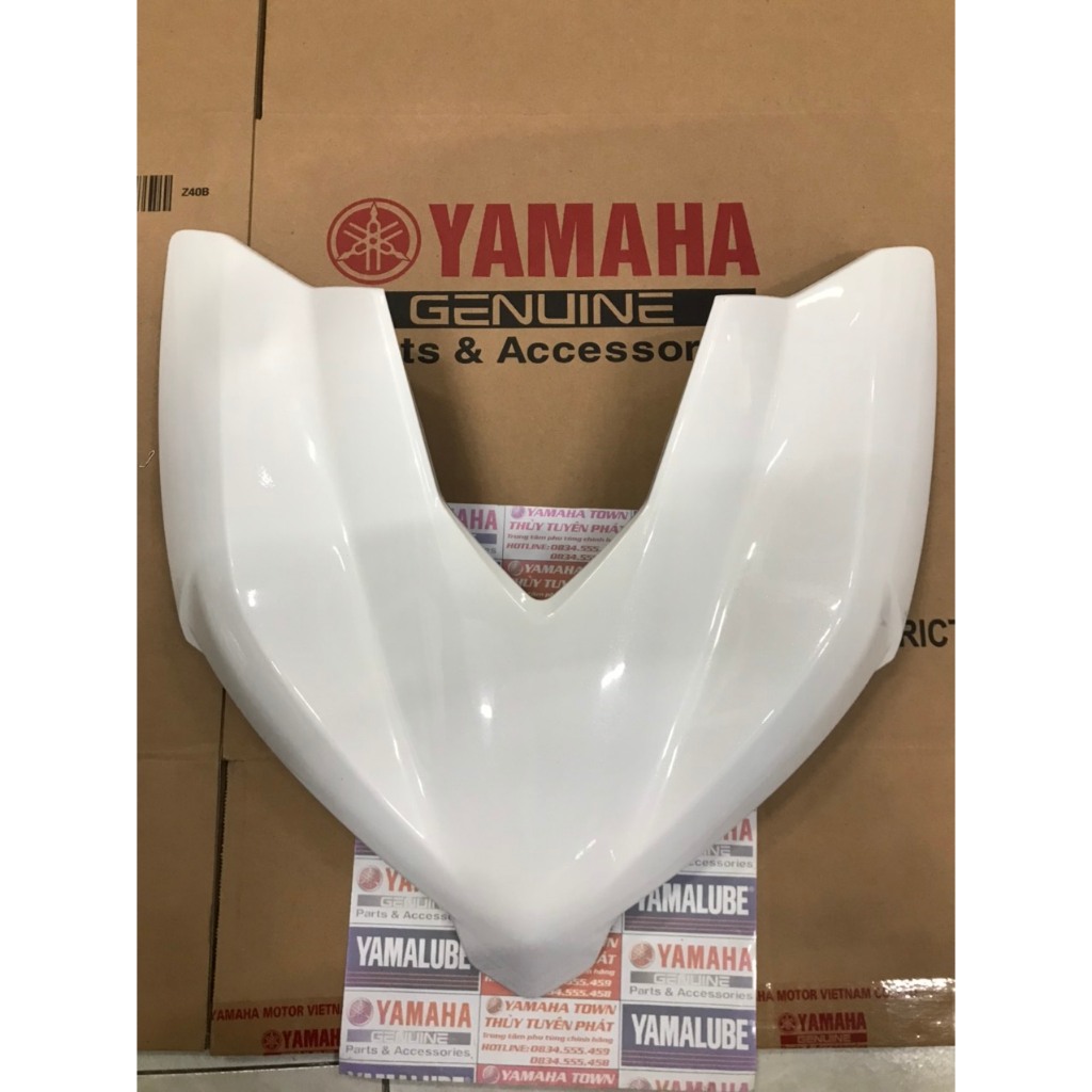 Mặt nạ trắng 1124 ex 155 ABS năm 2024 chính hãng yamaha | Shopee Việt Nam