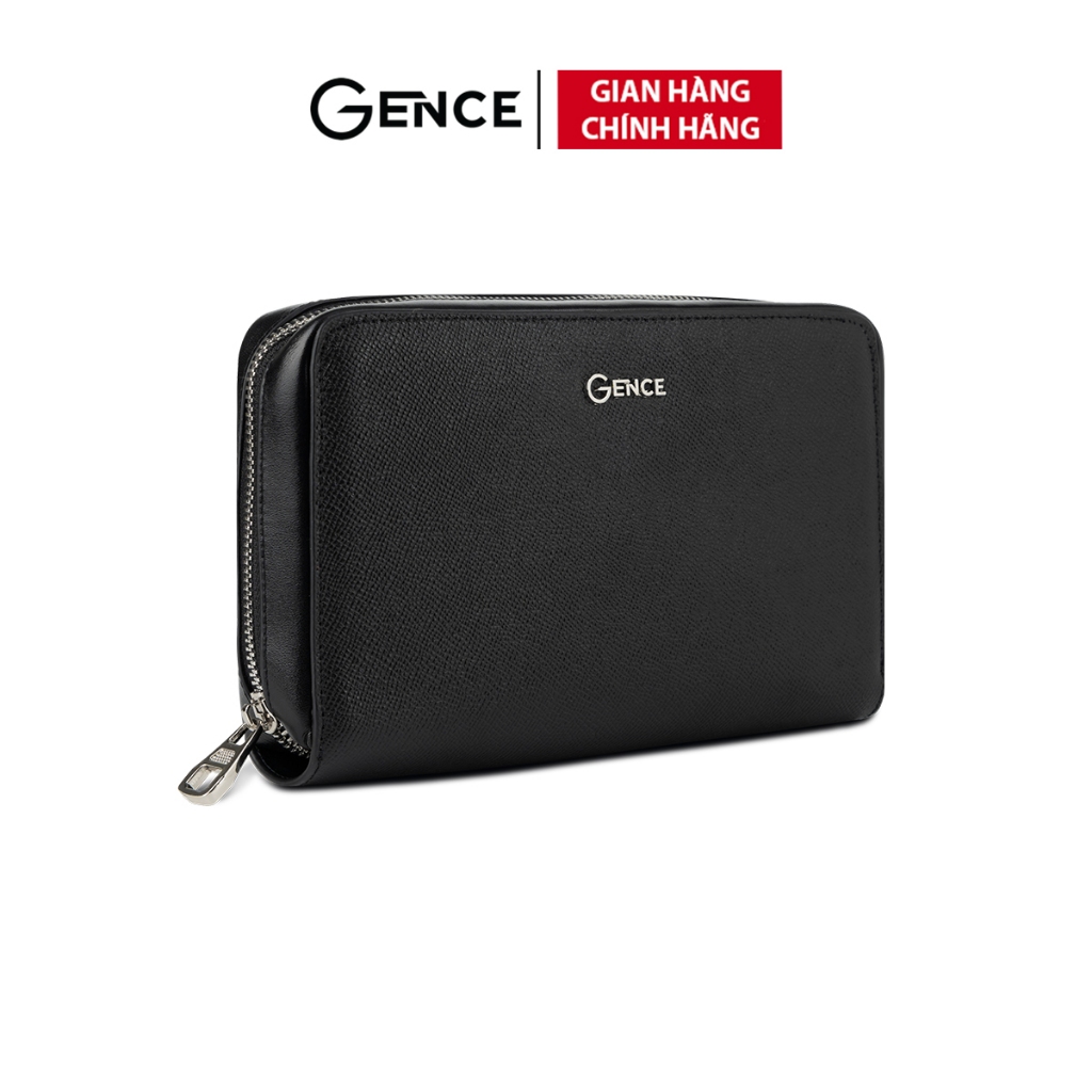 Ví Cầm Tay Clutch Da Nam Hàng Hiệu GENCE HT22 Chất Liệu Da Bò Cao Cấp ...