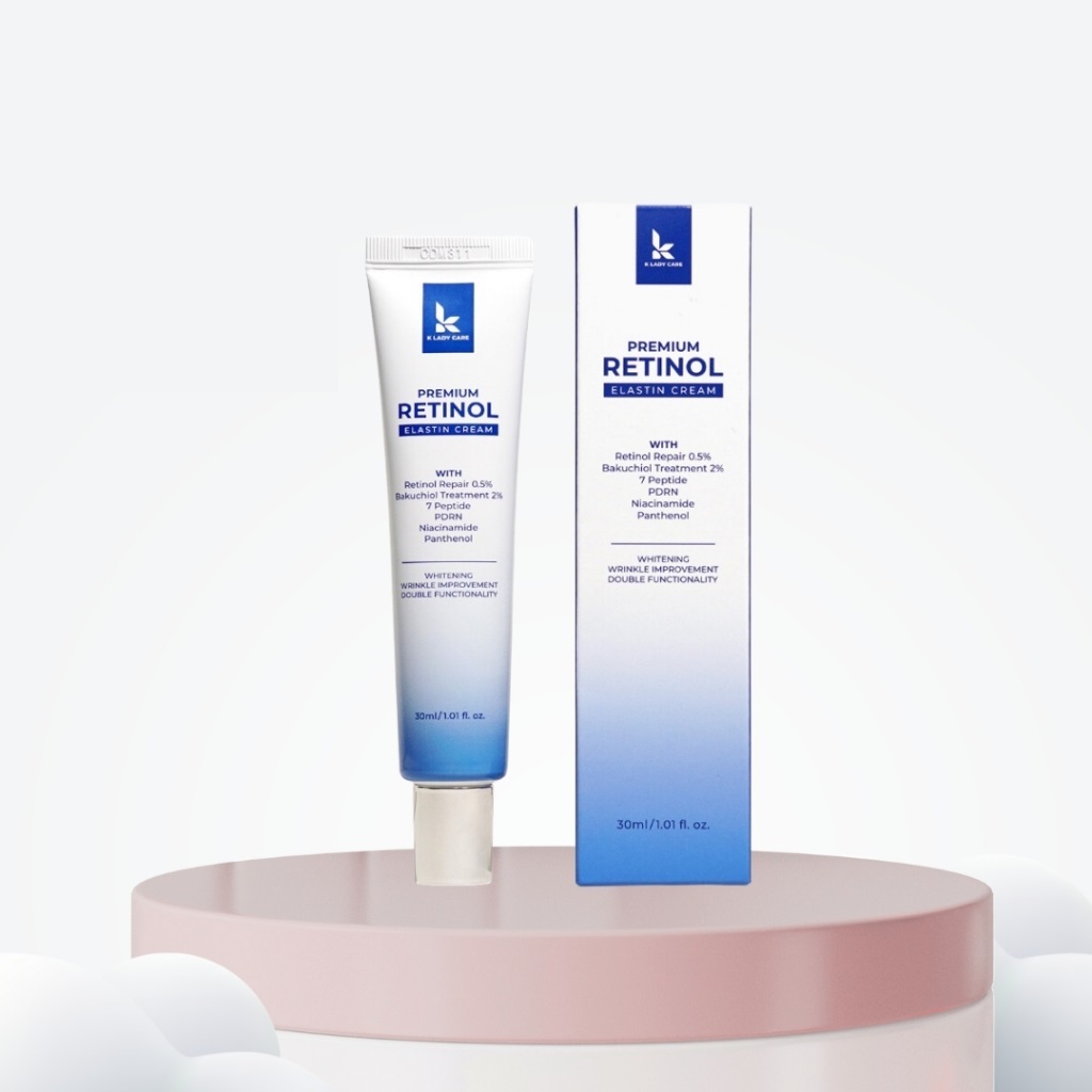 [Chính Hãng] Kem Dưỡng Trẻ Hoá Retinol 2% Bakuchiol K Lady Care Premium Retinol Elastin Cream ...