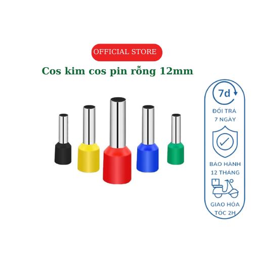 Cos kim pin rỗng 12mm [Gói 1000 cái] | Shopee Việt Nam