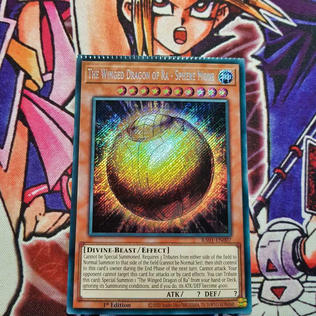 Thẻ bài Yugioh chính hãng | The Winged Dragon of Ra - Sphere Mode ...