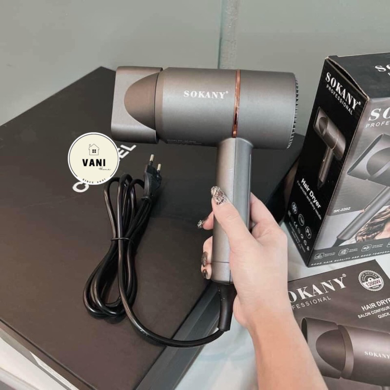 Máy sấy tóc Sokany 2 chế độ nóng lạnh công suất lớn 1200W - Máy sấy tóc ...