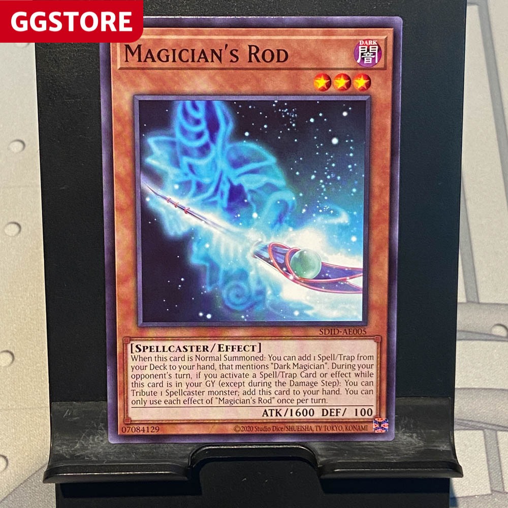 [ Bài Yugioh Chính Hãng ] Magician's Rod - Common - SDID-AE005 | Shopee ...