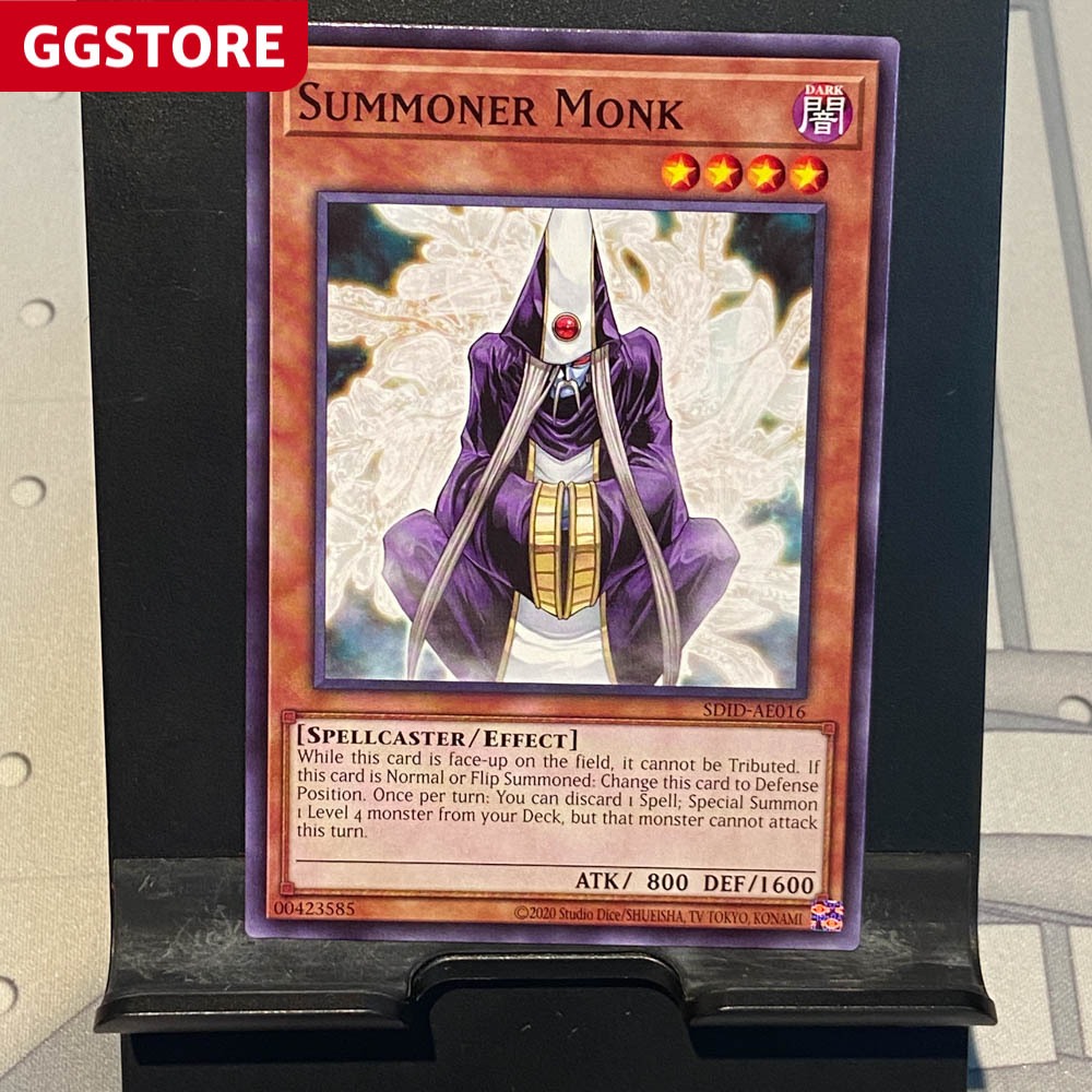 [ Bài Yugioh Chính Hãng ] Summoner Monk - Common - SDID-AE016 | Shopee Việt Nam