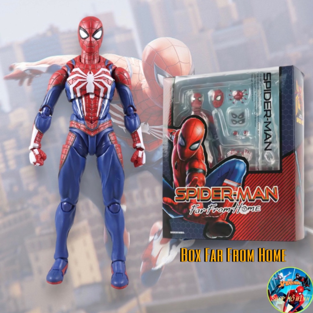 Mô hình Spider Man PS4 SHF Box Far From Home chất lượng cao SƠN CHI ...