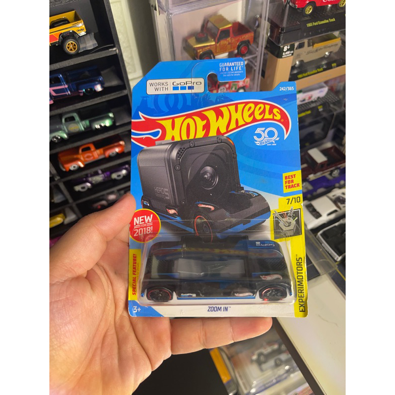mô hình xe Zoom In cho Gopro Hero 5 chính hãng Hot Wheels tỉ lệ 1:64 ...