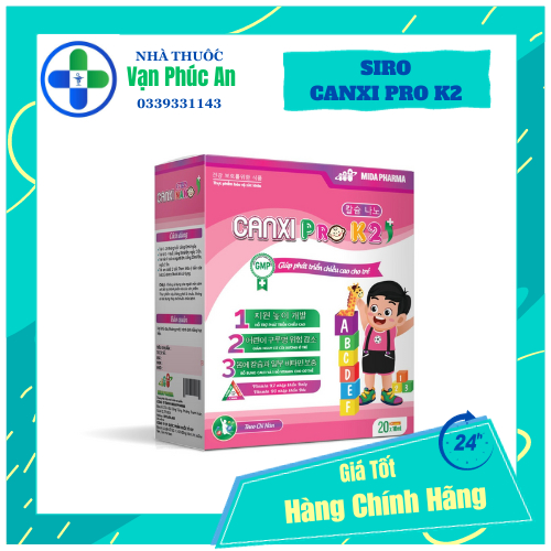 [CHÍNH HÃNG] CANXI PRO K2 - Bổ sung canxi, giúp xương, răng chắc khỏe ...