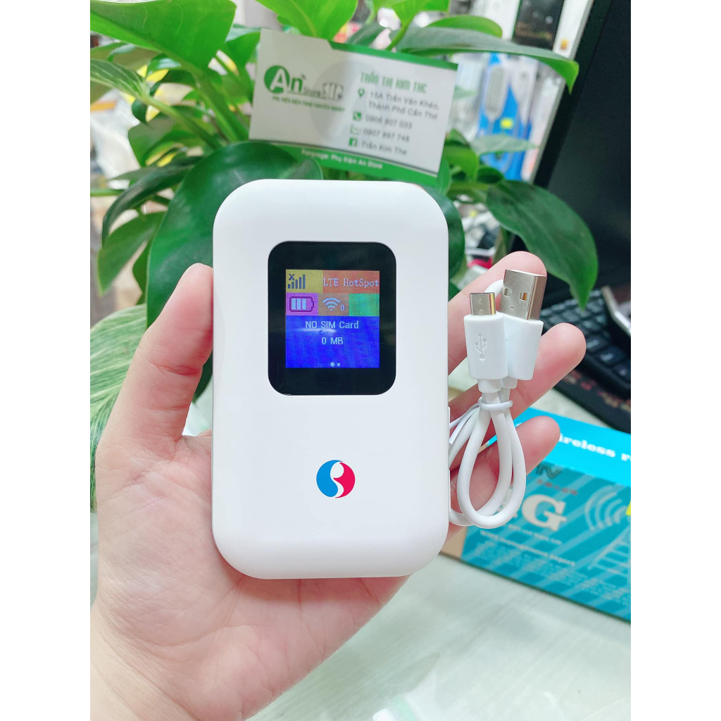 Bộ phát wifi di động dùng sim 4G 150Mbps A800 chính hãng tốc độ cao (AN ...