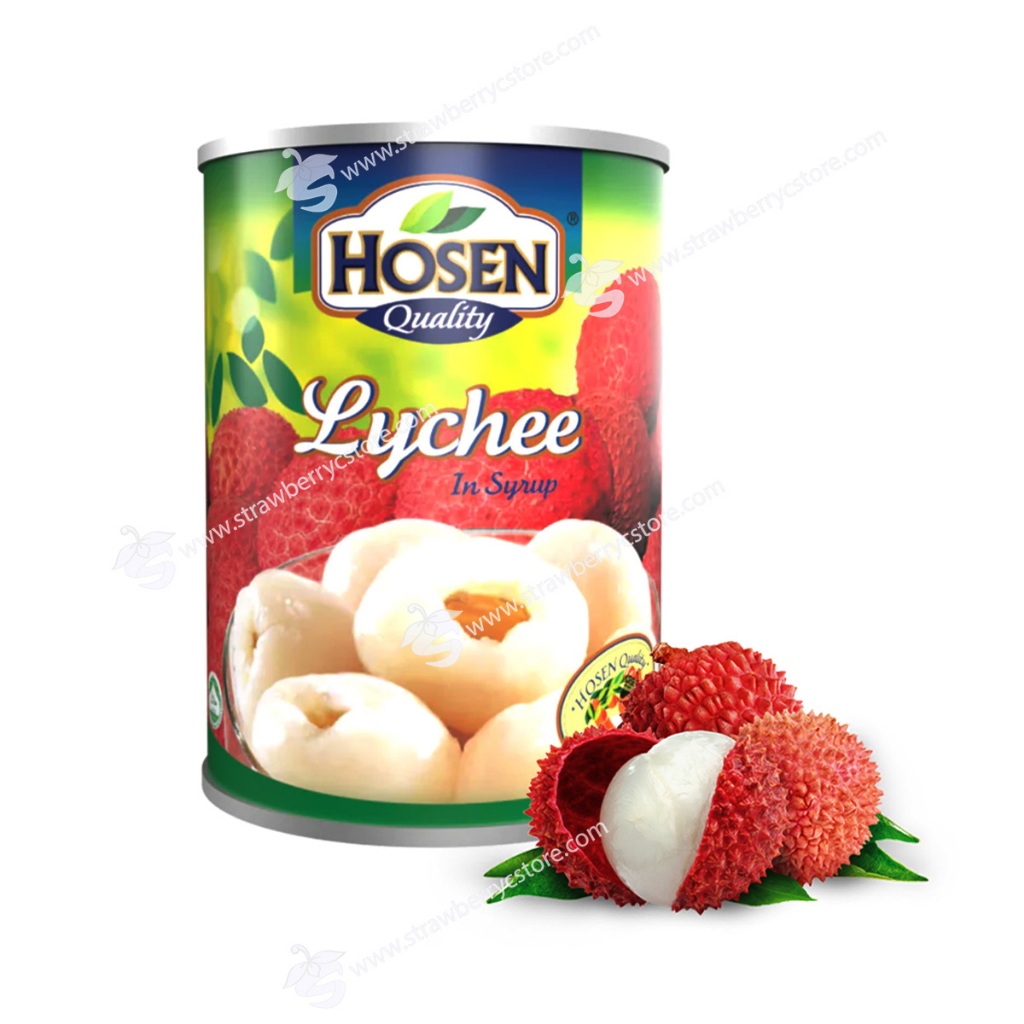Trái Vải Ngâm HOSEN Lychee in Syrup, 100% Tự Nhiên, Hộp 565g | Shopee ...