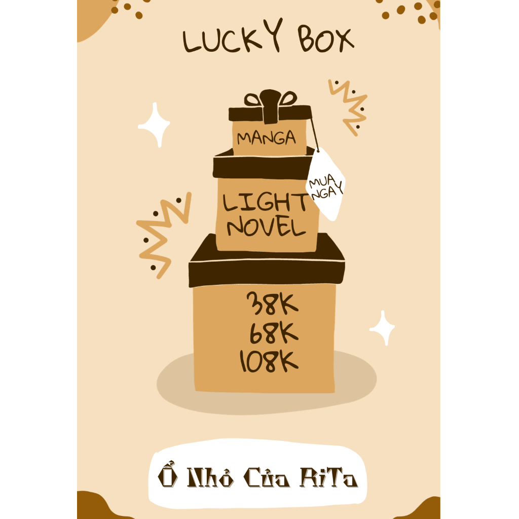 [Đọc Kỹ Mô Tả] Lucky Box - Hộp gacha Manga/Light Novel | Shopee Việt Nam