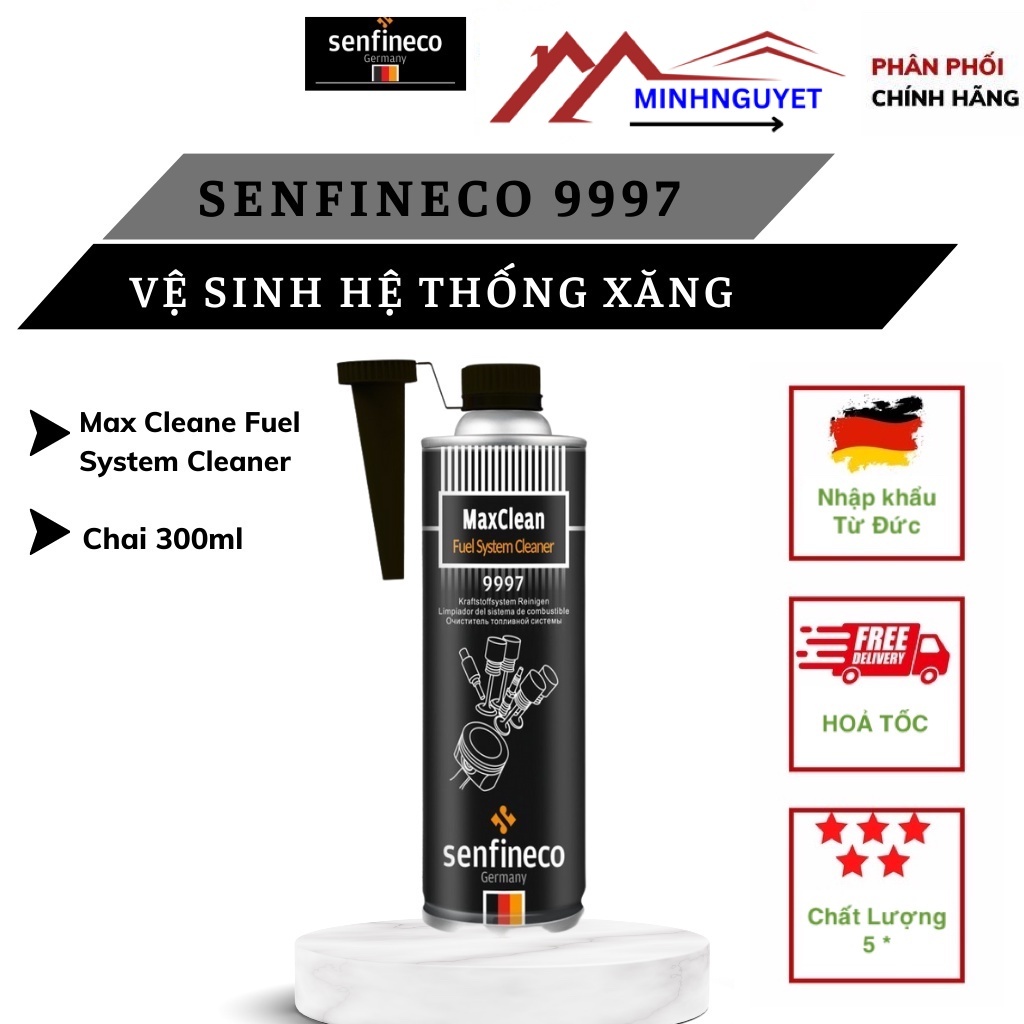 Vệ Sinh Buồng Đốt Động Cơ Xăng cao cấp Senfineco 9997 | Shopee Việt Nam