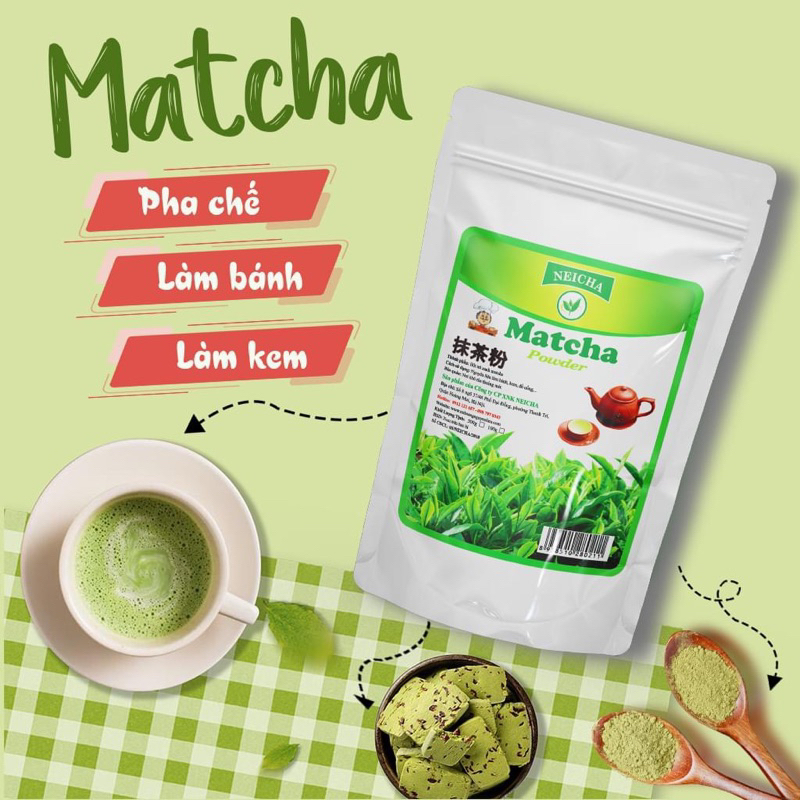 Bột matcha mũ trắng Neicha (100g) | Shopee Việt Nam