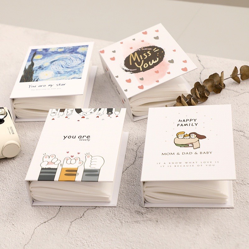 Album ảnh 6x9 200 tấm quyển album đựng ảnh card hình mini - Tiệm In Thanh Xuân | Shopee Việt Nam