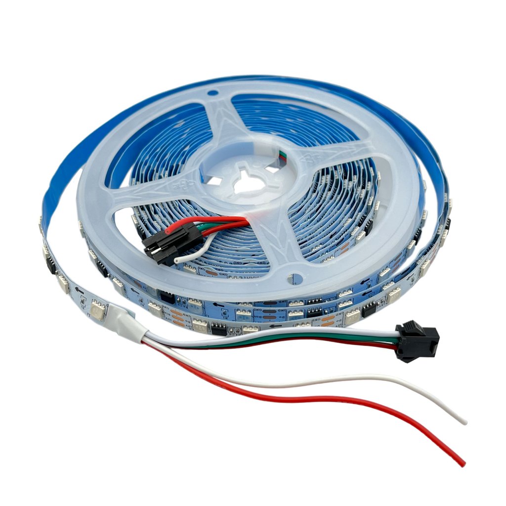 Dây đèn led WS2811 led đuổi ARGB 12V 60 Led/m [ Phiên bản led đuổi 12V ...