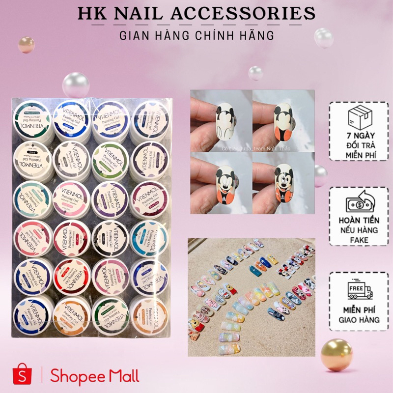 Gel vẽ đặc HK NAIL ACCESSORIES cao cấp | Shopee Việt Nam