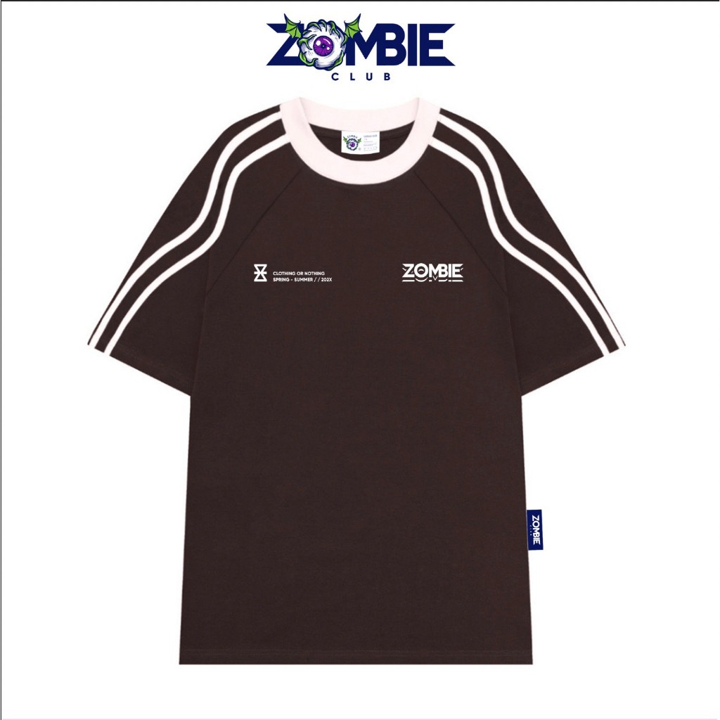 Áo Thun Zombie Club, ZOMBIE CURVE, Local Brand Cotton 100% 230gsm Chính ...