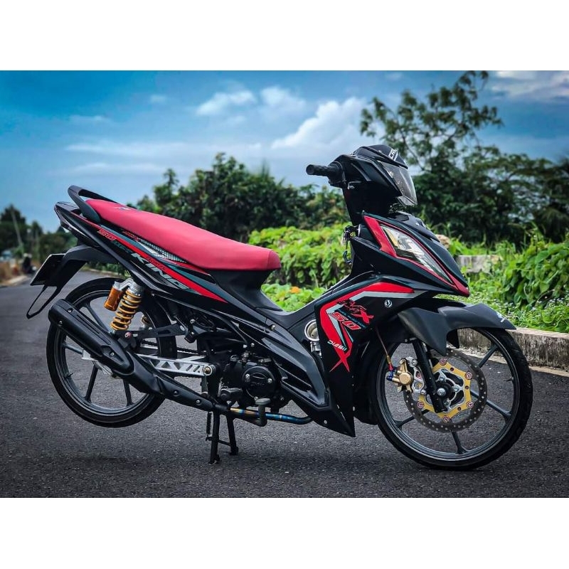 Tem rời xe Galaxy Sym 50cc mẫu Mx đỏ đen cực đẹp, tem cao cấp không bay ...