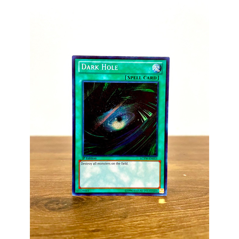 Thẻ bài Dark Hole ( Secret Rare LCYW-EN053 1st ) ( Gold Rare GS03-JP012 ) | Shopee Việt Nam