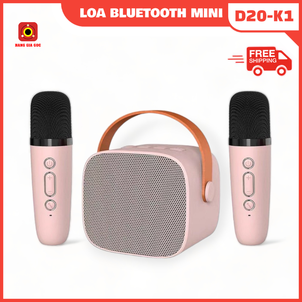 Loa bluetooth karaoke Mini P2-K1 mẫu mới bass căng âm thanh hay, tặng ...