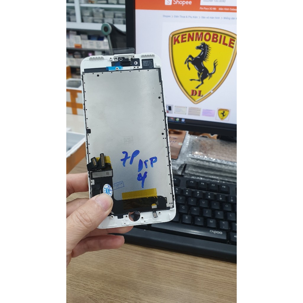 Màn Hình Nguyên Bộ Tương Thích Cho ip7p / ip 7p / ip 7+ / ip 7+, Loại ZIN Hãng (tặng tô vít ...