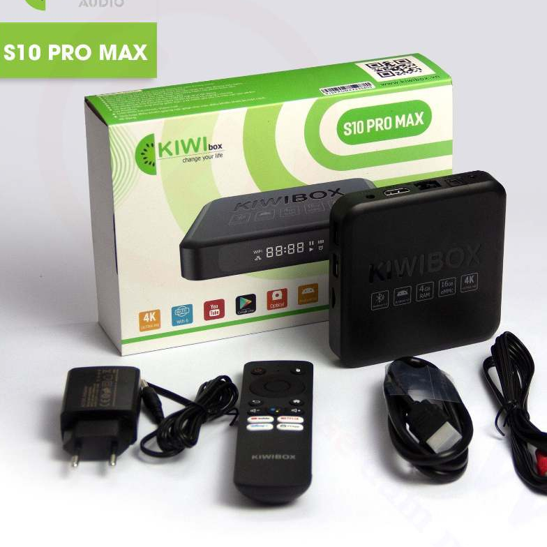 Đầu Android TV Box Kiwibox S10 Pro Max RAM 4G, ROM 16G, Bluetooth 5.0 ...