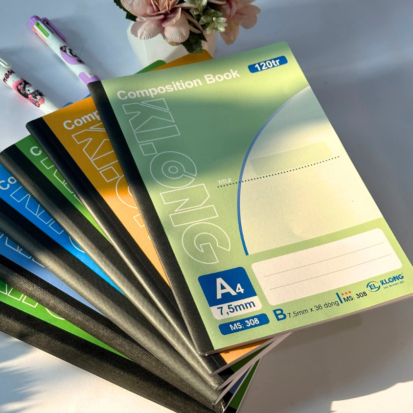 Vở kẻ ngang A4 Klong cấp 2 (120T/200T/320T/360T/420T/500T) | Shopee ...