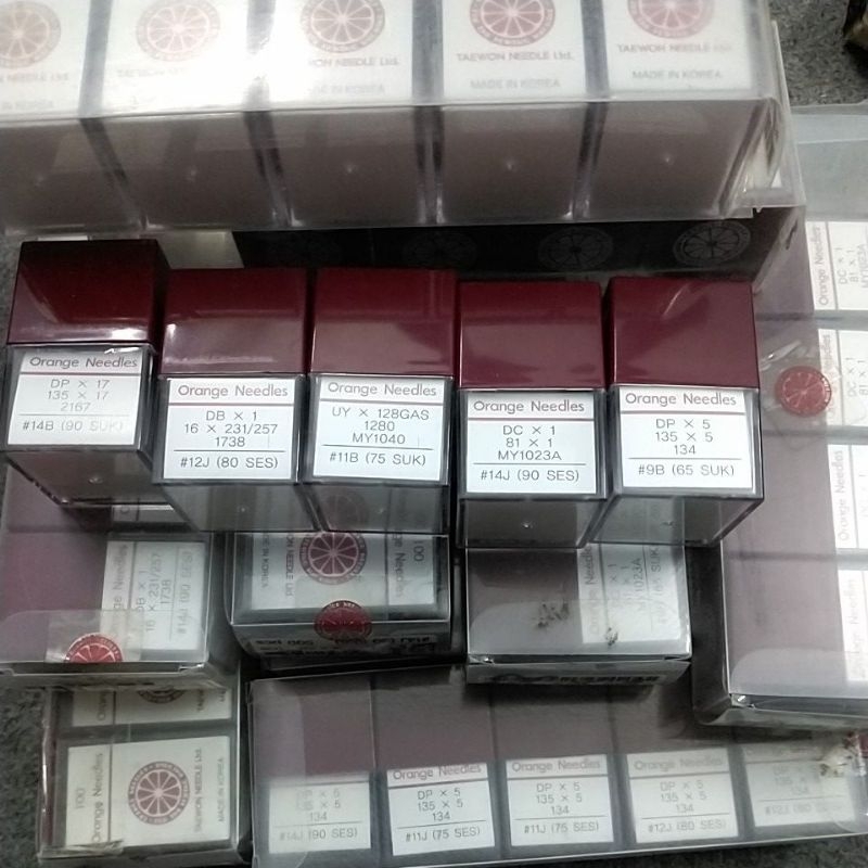 10 chiếc Kim máy may công nghiệp hàn quốc DBx1, DCx1, DPx5, DPx17 ...