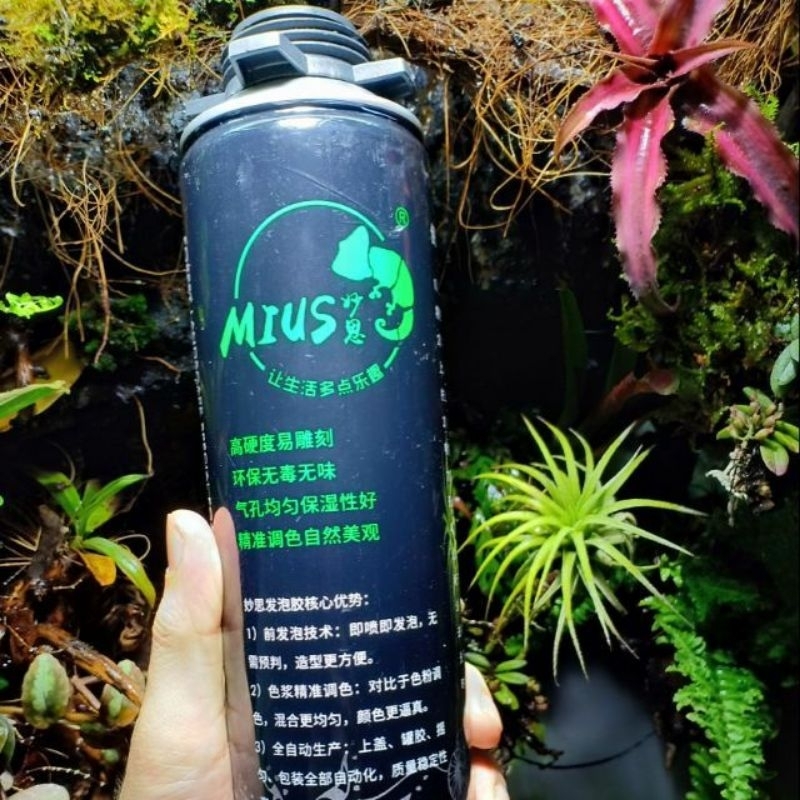 Chai xịt Foam Mius 900ml chính hãng - Foam tạo hình , bố cục cho bể ...