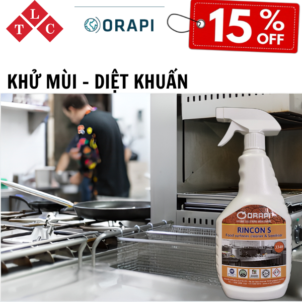 Chai xịt vệ sinh khử mùi tủ lạnh Rincon S - Orapi Singapore - 500ml ...