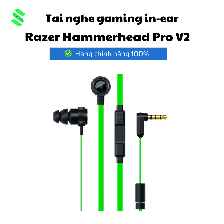 Tai nghe Razer HAMMERHEAD PRO V2 Chính hãng | Shopee Việt Nam