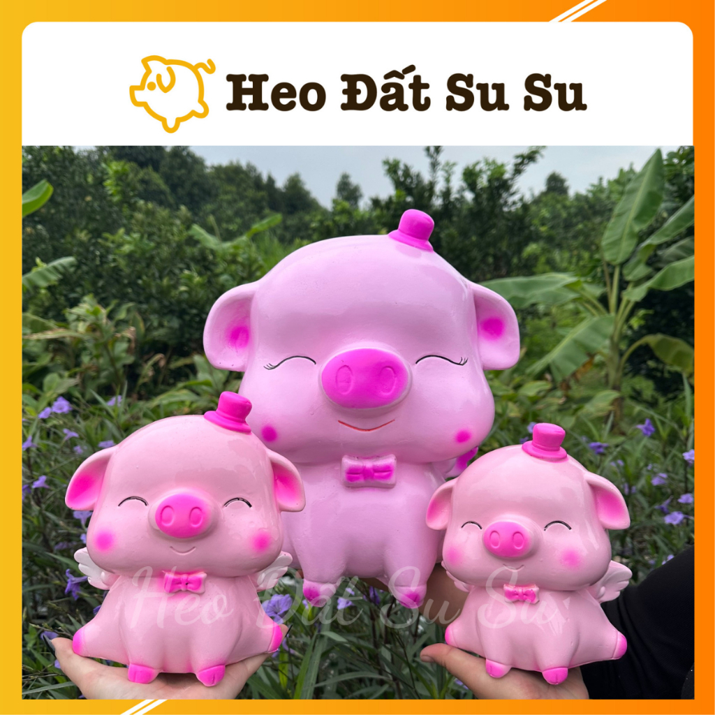 Heo cánh tiên tiết kiệm siêu to khổng lồ mắt hip/( Ống heo tiết kiệm ...