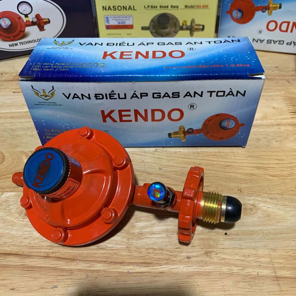Van gas an toàn KENDO / Bộ Van Dây điều áp ngắt gas tự động chính hãng ...