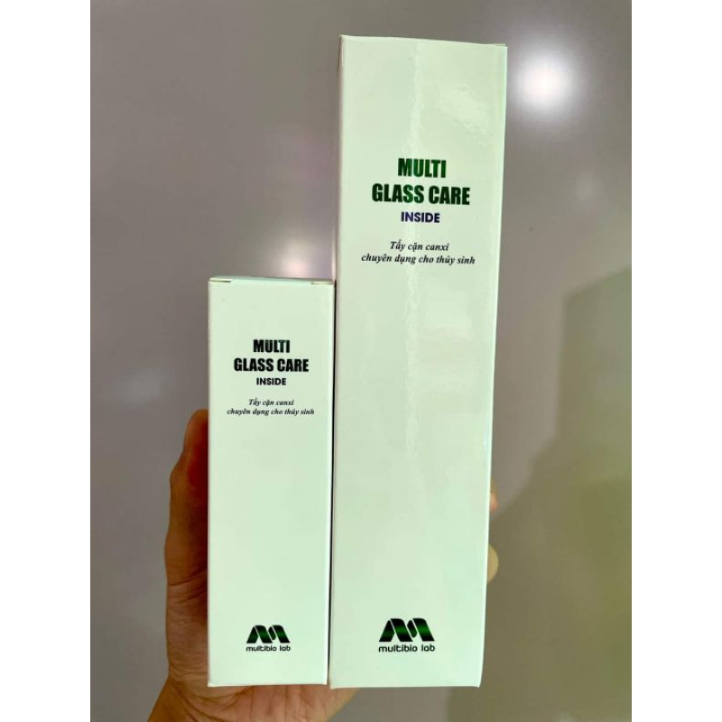 Dung Dịch Tẩy Cặn Canxi Làm Bóng Hồ Cá Cảnh (MULTI GLASS CARE INSISE) 150ml | Shopee Việt Nam