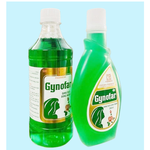 Dung dịch vệ sinh phụ nữ / Nước rửa phụ khoa Gynofar (PHARMEDIC ...