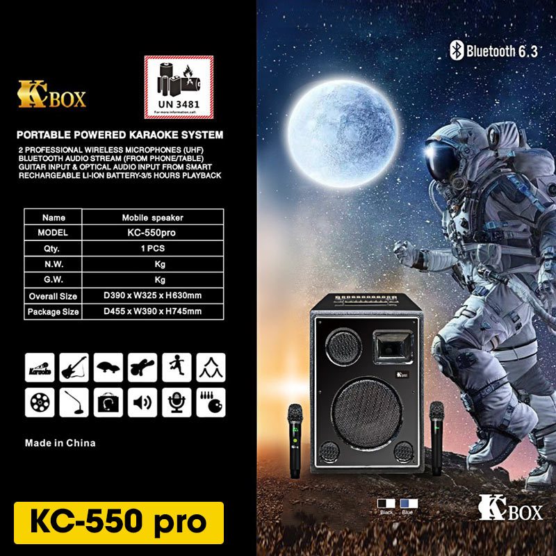 Loa Karaoke Kcbox KC550 Pro / KC550Pro / KC 550 Pro / KC-550 Pro - Hàng ...