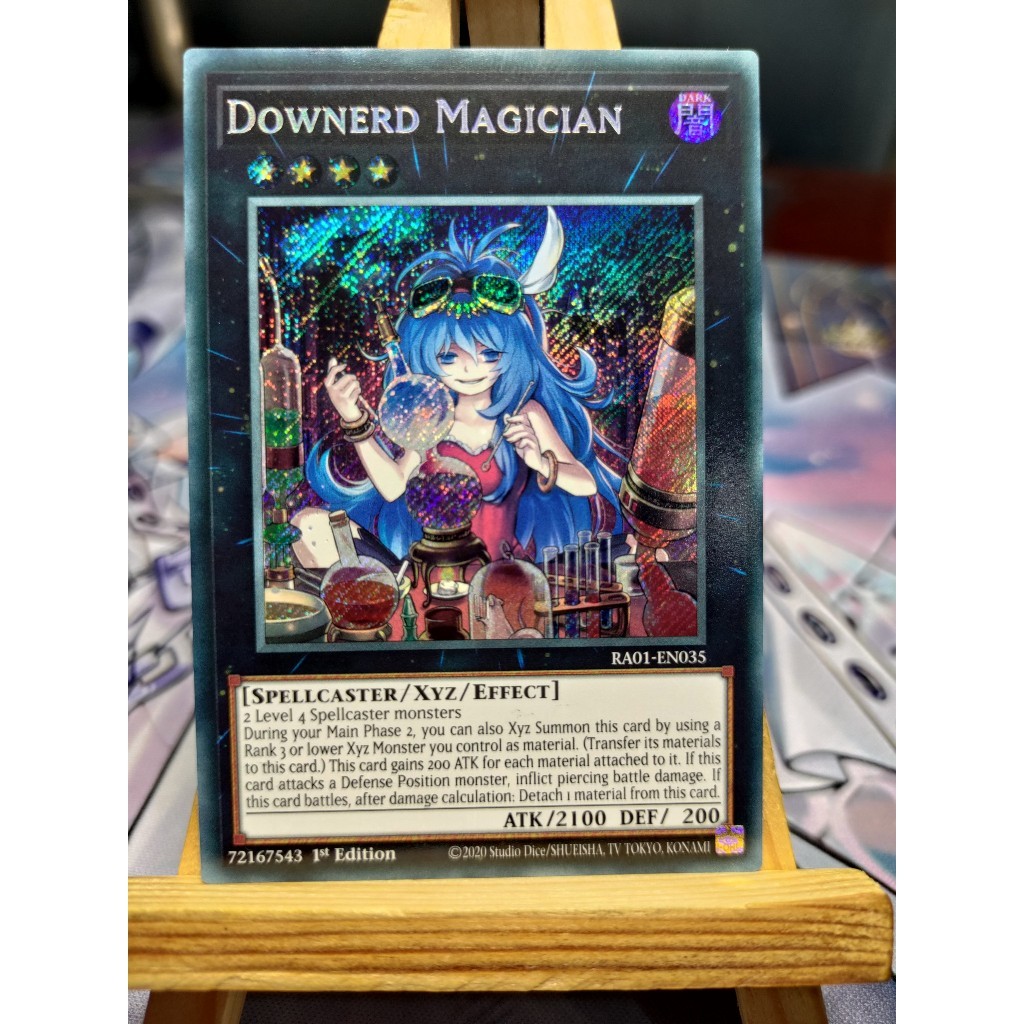 [KW2 Yugioh] [EN] Thẻ bài Downerd Magician - RA01-EN035 | Shopee Việt Nam