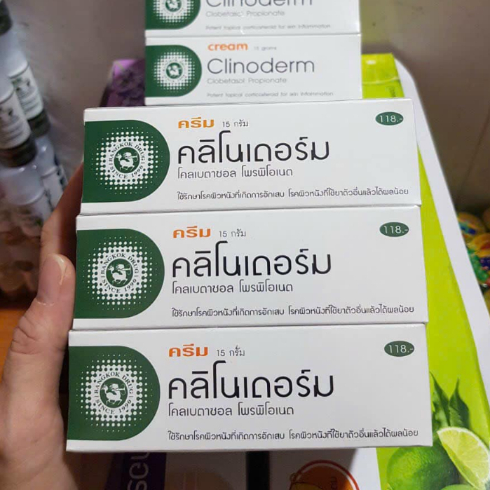 Kem Dưỡng Da Khô Vảy Nến Clinoderm Thái Lan | Shopee Việt Nam