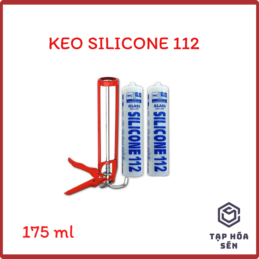 Chai keo Silicone 112 (Màu keo trong) | Shopee Việt Nam