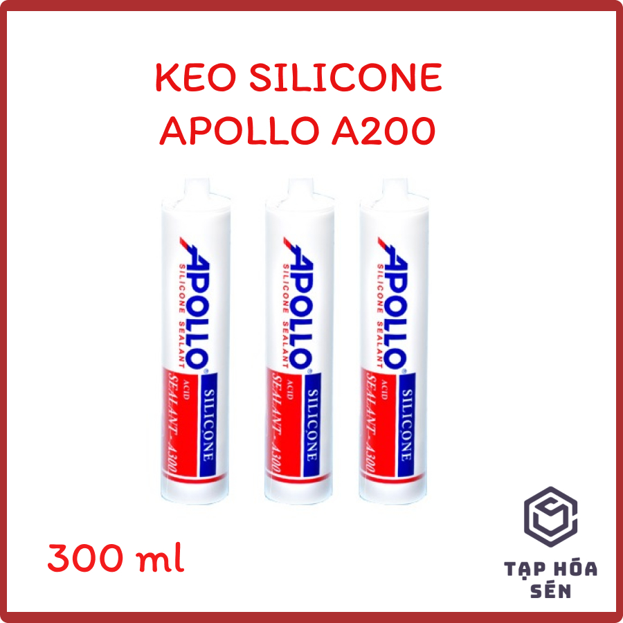 Keo silicone APOLLO A200 (Trong) | Shopee Việt Nam
