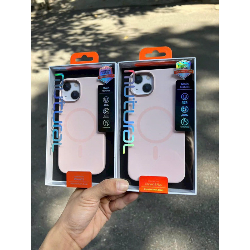 Ốp MUTURAL Silicon Chống Bẩn Từ tính Ip15 pro/ ip15 pro max | Shopee ...